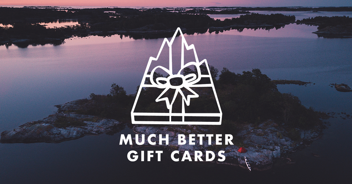 Much Better Gift Cards | Much Better Adventures
